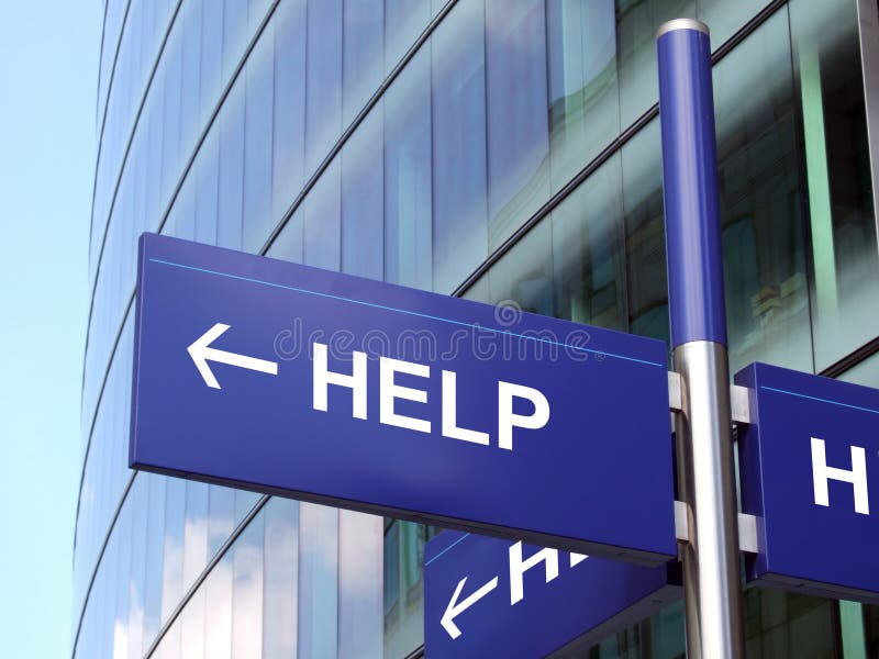 Help this Way Sign stock image. Image of uncertain, shrub - 1305143