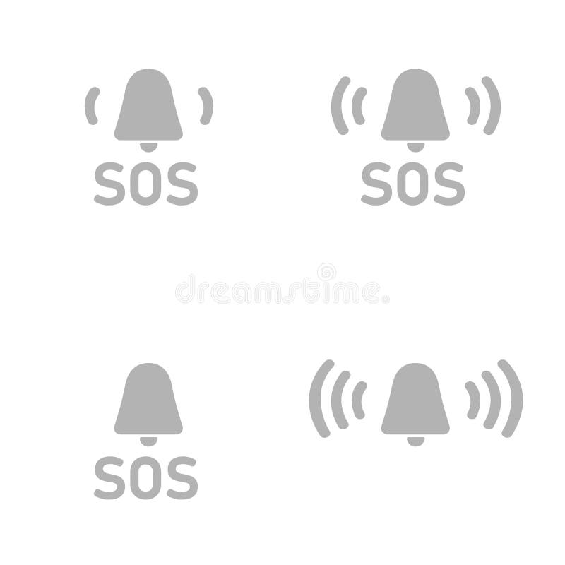 Help Signal Icon, Sos, Call, Signal, Vector Illustration Stock Vector ...