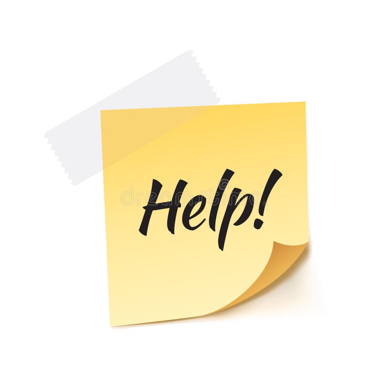 Help stick figure stock vector. Illustration of health - 126854460