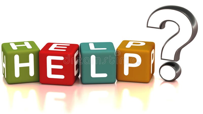 Help support advice care stock illustration. Illustration of technical ...