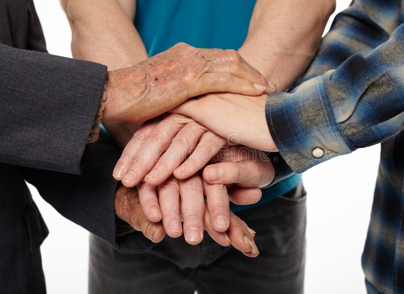 Father and Son with a Kind of High-five Salute Stock Image - Image of ...
