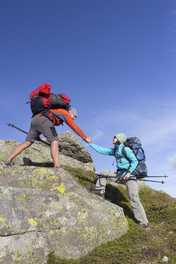 Help, Support and Help in a Dangerous Situation. Stock Image - Image of ...