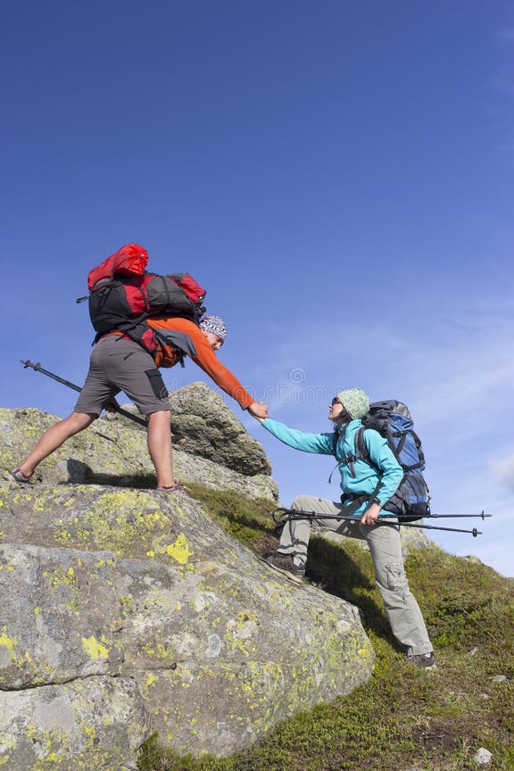 Help, Support and Help in a Dangerous Situation. Stock Image - Image of ...