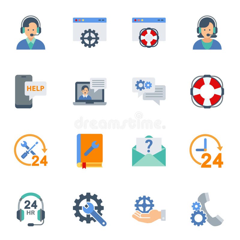 Service Vector Isolated Flat Icons Stock Illustrations – 63,783 Service Vector Isolated Flat ...