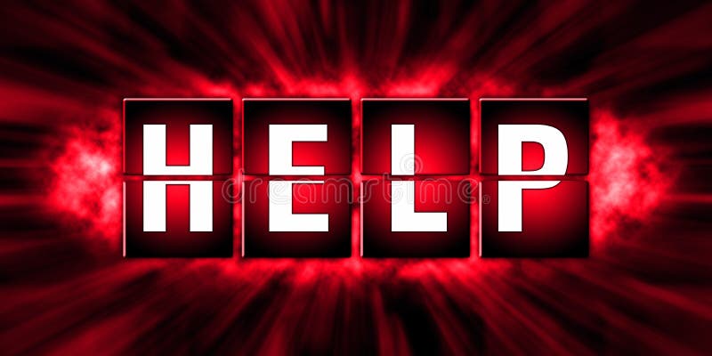 HELP Tags Design - Illustration Stock Photo - Image of outdoors ...