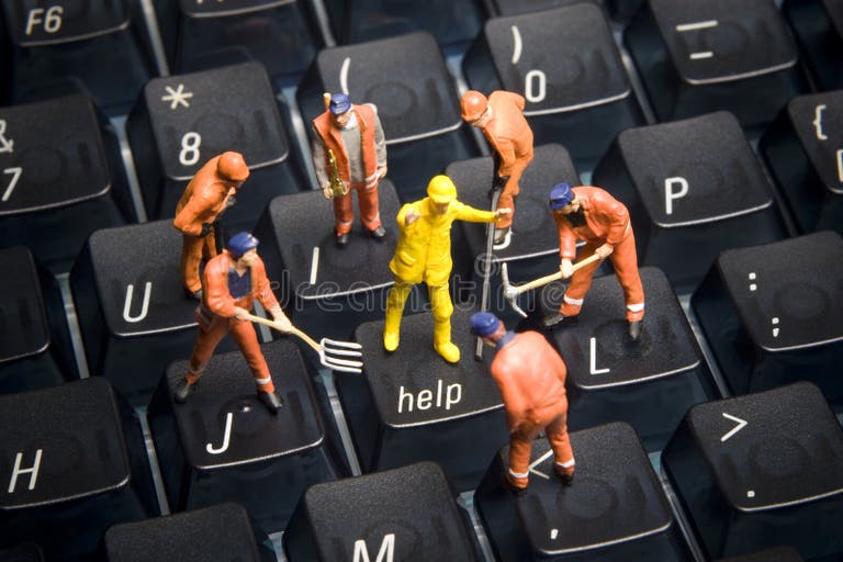 Help, Tech support stock photo. Image of problem, desktop - 8240792
