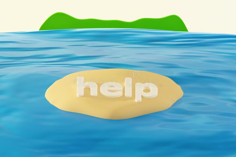Desert Island Help Stock Illustrations – 140 Desert Island Help Stock ...