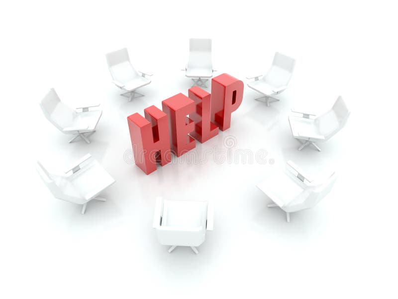 Help text on white stock illustration. Illustration of issue - 72161025