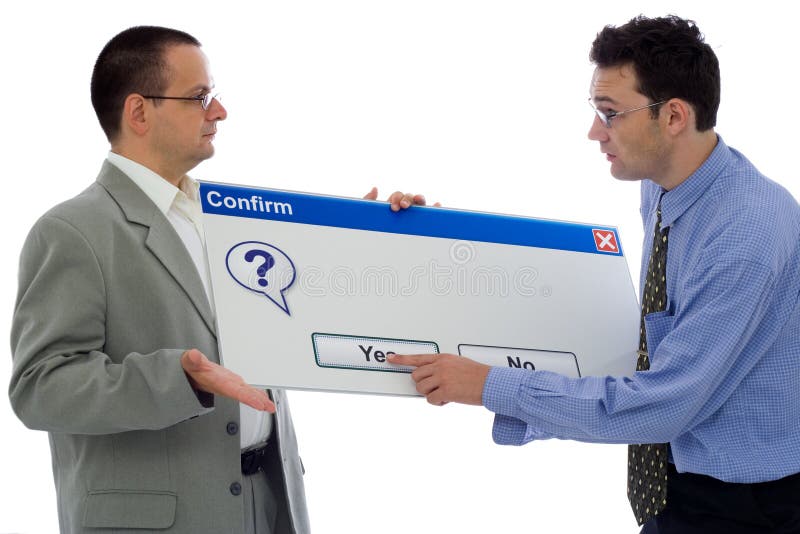 Help to take a decision stock photo. Image of help, isolated - 3168760