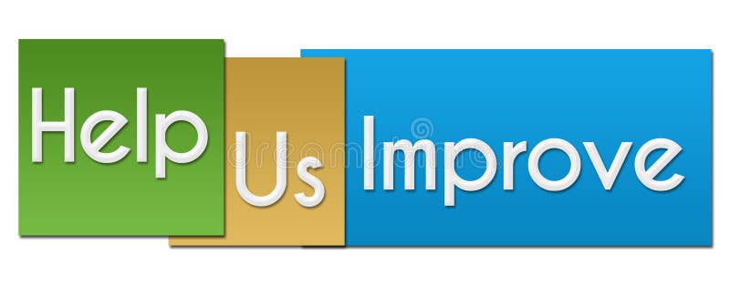 Help Us Improve Colorful Rings Circular Stock Illustration ...