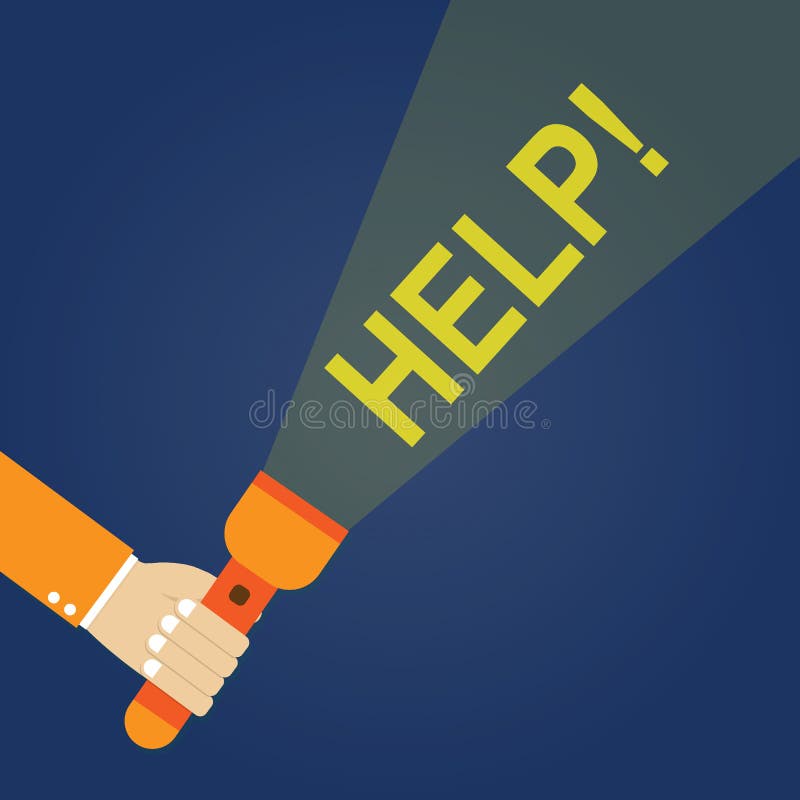 Help vector icon stock vector. Illustration of circle - 125065487