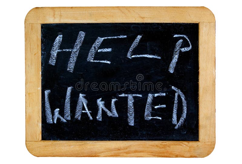 Help wanted sign. stock image. Image of letter, life, color - 3532543