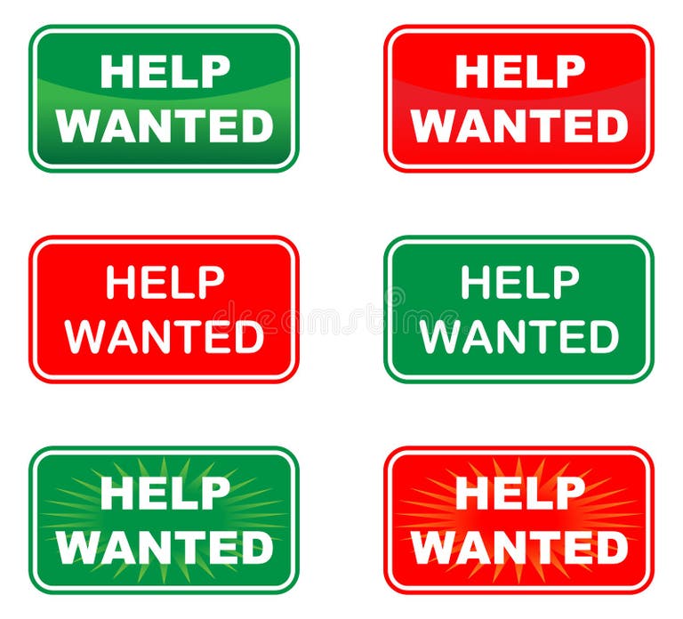 Help Wanted Icon Stock Illustrations – 1,132 Help Wanted Icon Stock ...