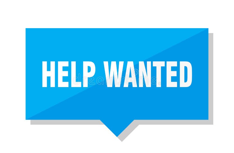 Help wanted price tag stock vector. Illustration of wanted - 118497869