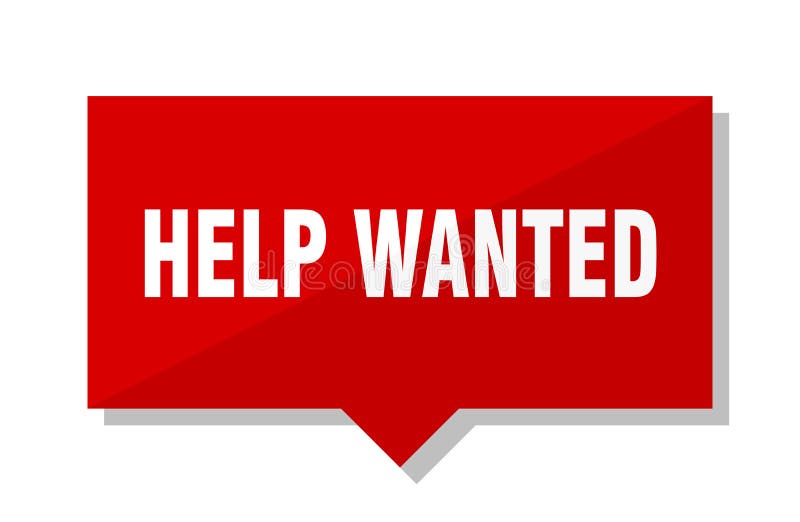 Help Wanted Template Stock Illustrations – 447 Help Wanted Template ...