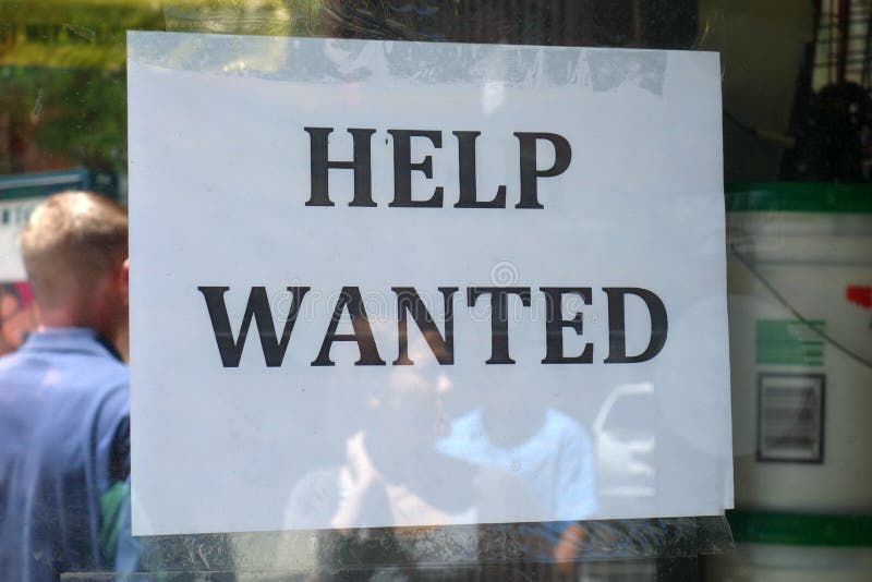 Help Wanted stock image. Image of frame, classified, employment - 126441