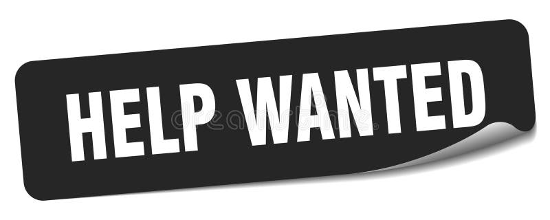Help Wanted Template Stock Illustrations – 482 Help Wanted Template ...