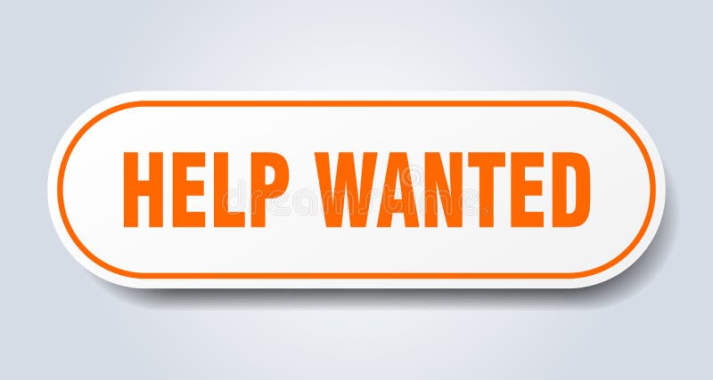 Help Wanted Template Stock Illustrations – 444 Help Wanted Template ...