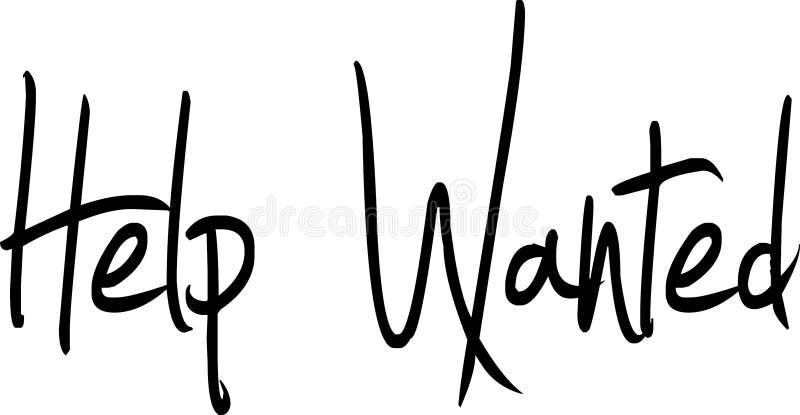 Help Wanted Signs Stock Illustrations – 112 Help Wanted Signs Stock ...