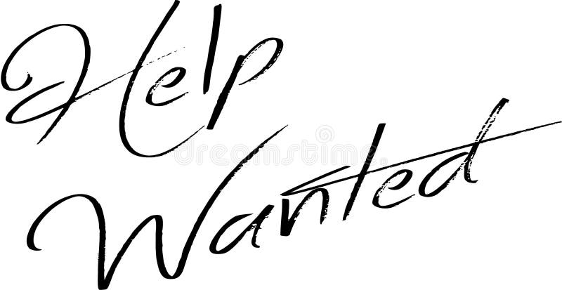 Help Wanted Signs Stock Illustrations – 112 Help Wanted Signs Stock ...