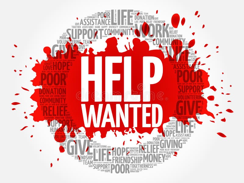 Wanted Word Collage stock illustration. Illustration of logo - 5772479