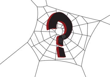 Spider Question Mark Stock Illustrations – 26 Spider Question Mark ...