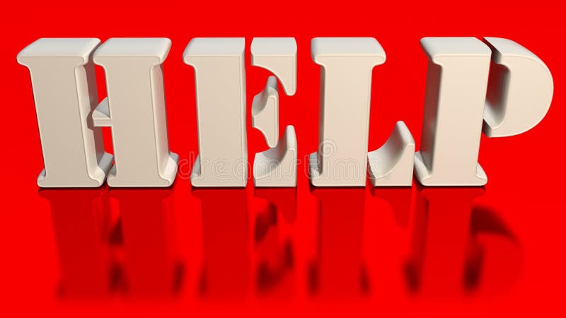 HELP stock illustration. Illustration of psychology, teach - 34071864