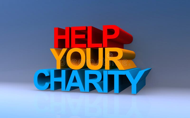 May i help you? on blue stock illustration. Illustration of service ...