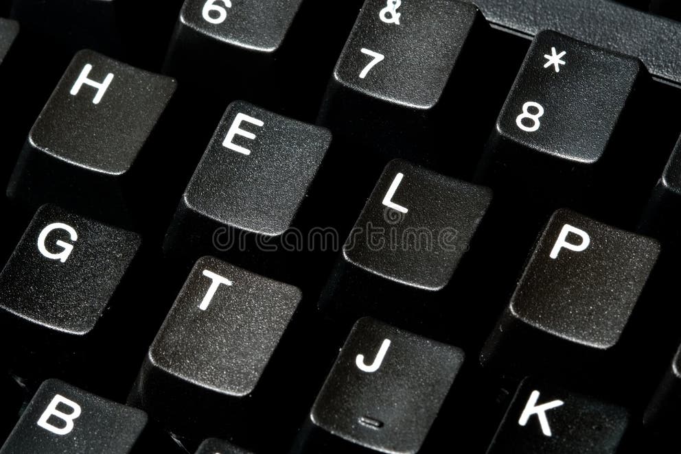 Help is at Your Fingertips stock image. Image of concept - 1095987