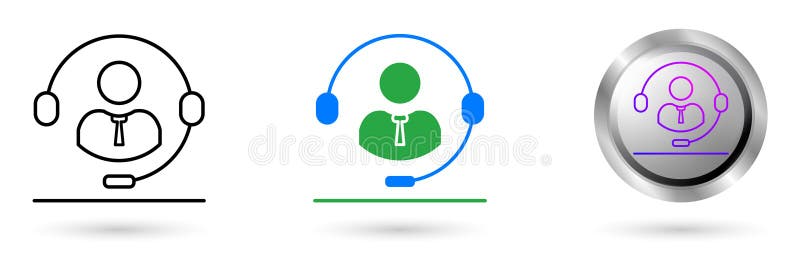 Helpdesk stock vector. Illustration of people, operator - 365607306