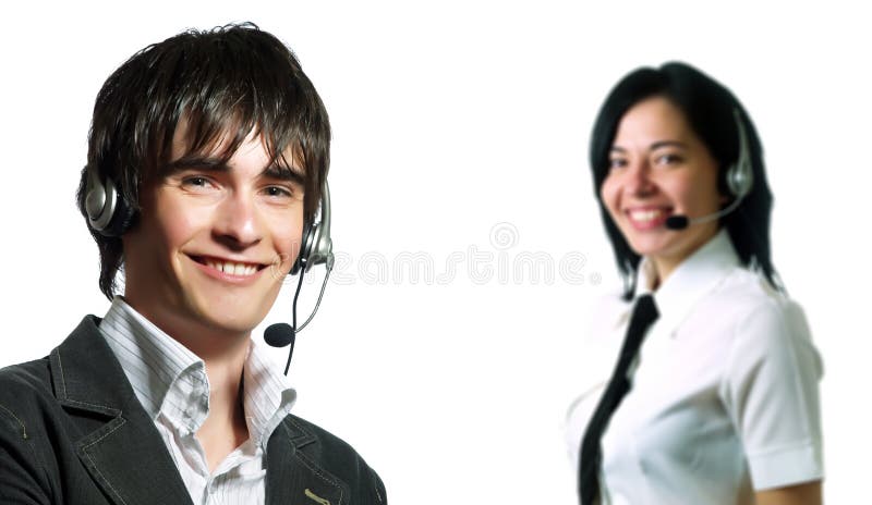 Helpdesk operator team stock photo. Image of communicate - 5471384