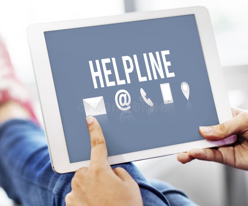Helpdesk Support Information Support Concept Stock Photo - Image of ...