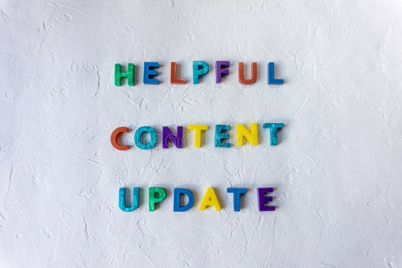 Helpful content update stock image. Image of business - 258817483