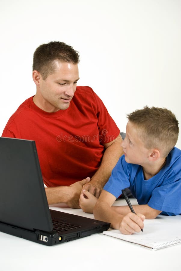 Wise Father stock image. Image of children, brothers - 10274005