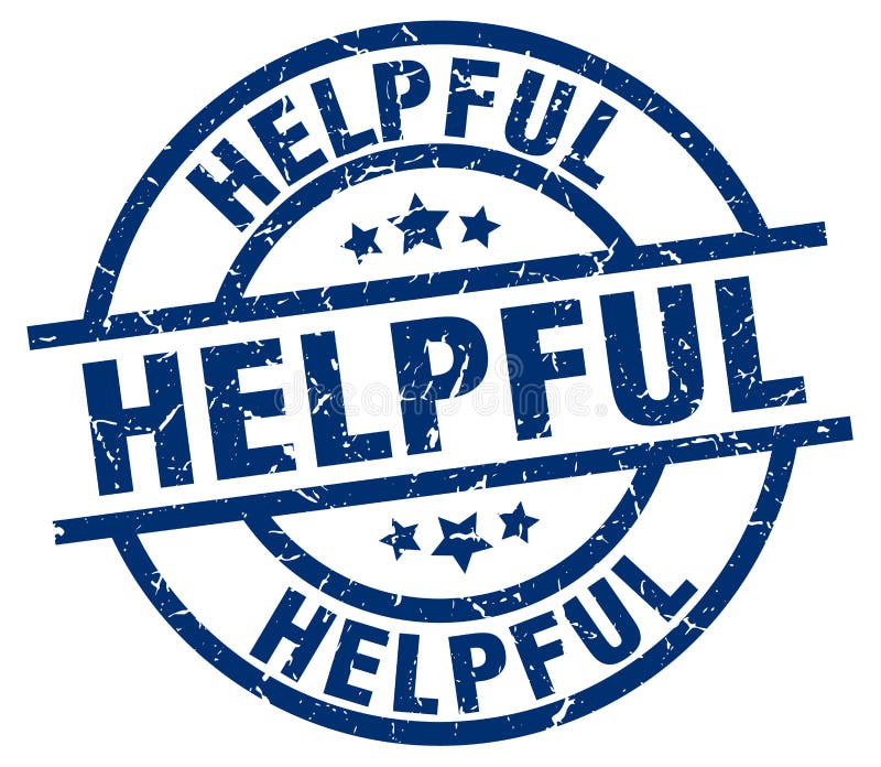 Helpful stamp stock vector. Illustration of insignia - 136953598