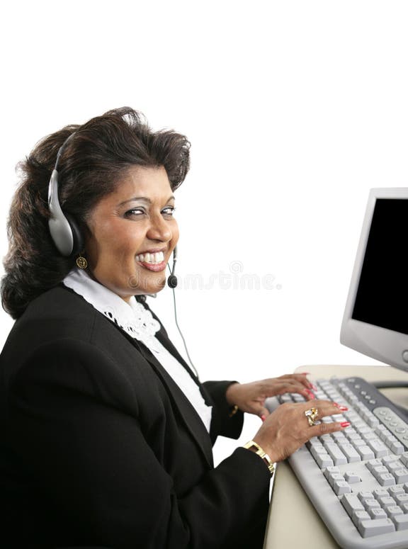 Helpful Indian Tech Support Stock Photo - Image of assistance ...