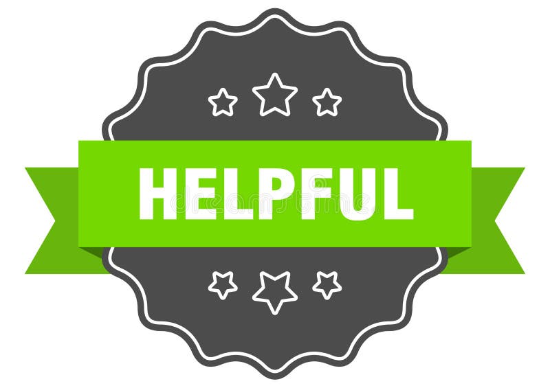 Helpful label stock vector. Illustration of peeler, helpful - 194926320