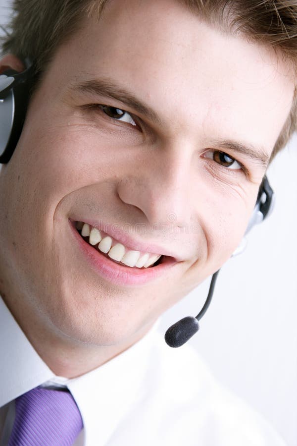 Telephone operator stock image. Image of friendly, conversation - 3148775