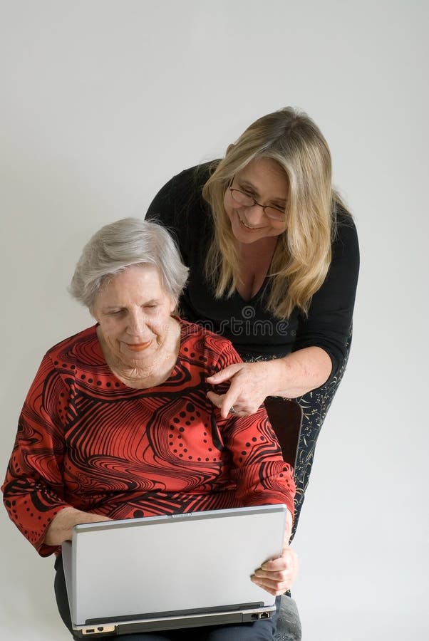 Helpful Pointers stock image. Image of daughter, women - 5033343