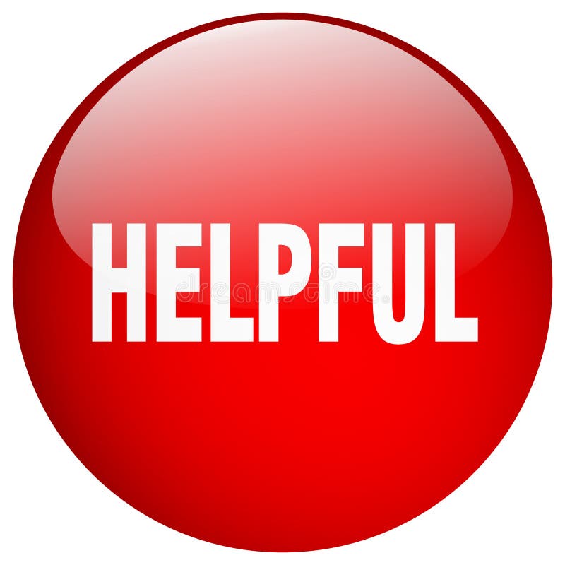 Helpful button stock vector. Illustration of banner - 122704150