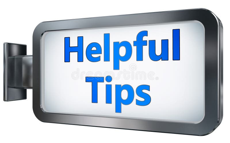 Helpful Tips on Billboard Background Stock Illustration - Illustration ...
