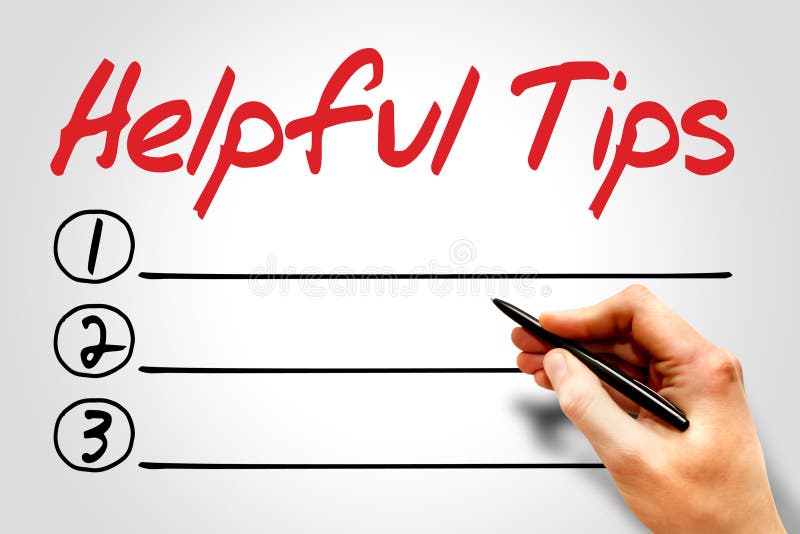 Helpful tips stock image. Image of information, service - 205698171