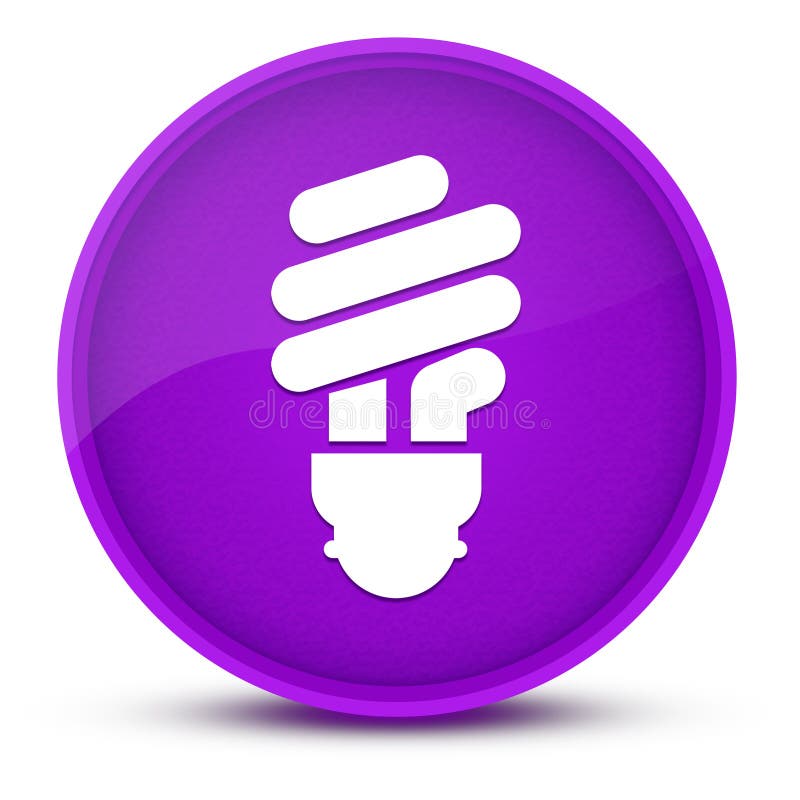 Helpful Tips Bulb Luxurious Glossy Purple Round Button Abstract Stock ...