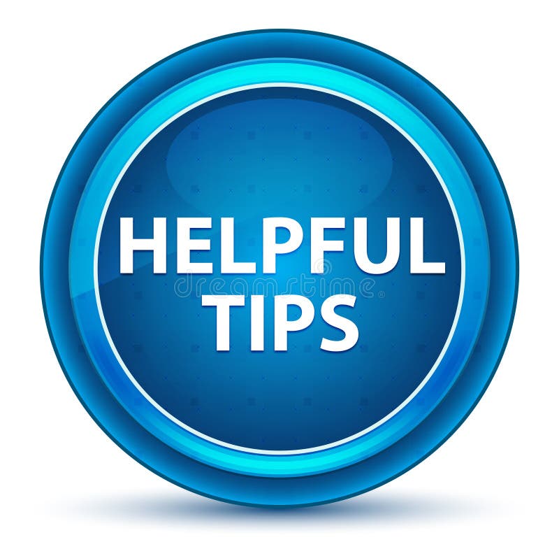 Assistance Eyeball Glossy Elegant Blue Round Button Abstract Stock ...