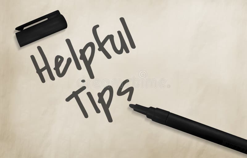 Helpful Tips Information Knowledge Concept Stock Illustration ...