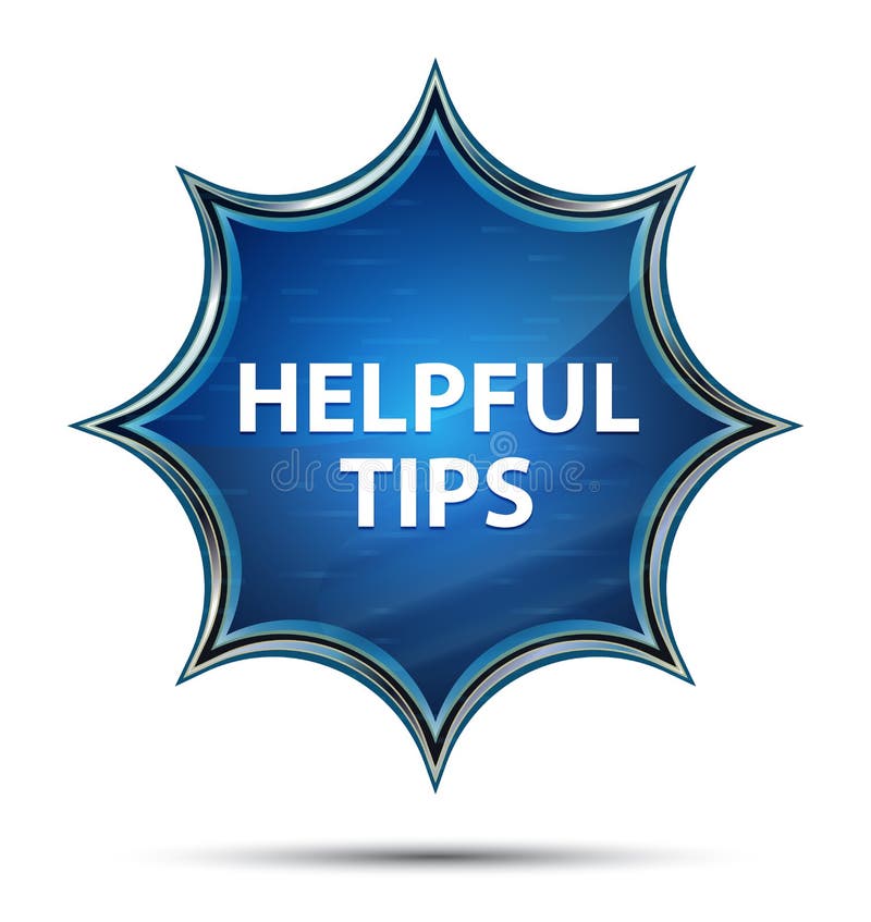 Helpful Tips Abstract Flat Background Design Illustration Stock ...