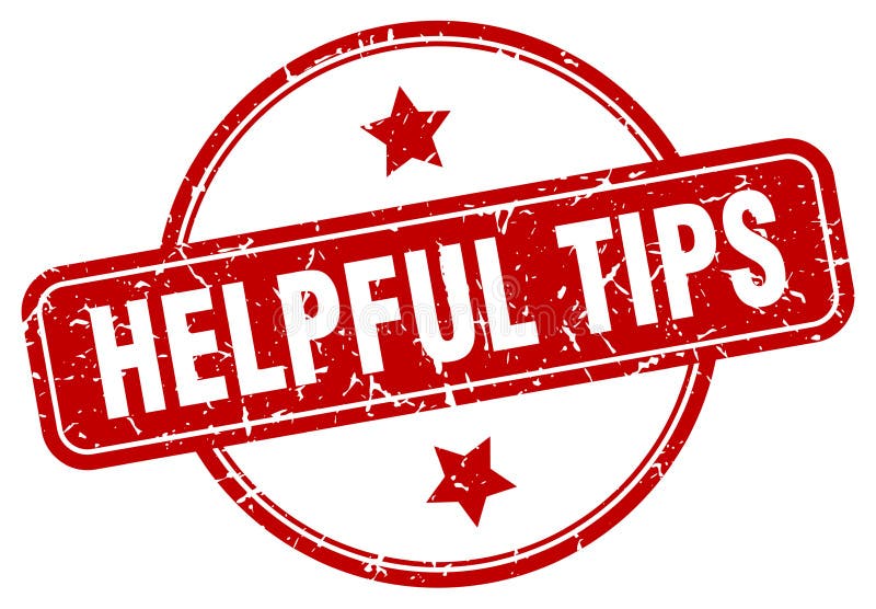 Helpful Tips Stamp. Helpful Tips Round Vintage Grunge Label Stock ...