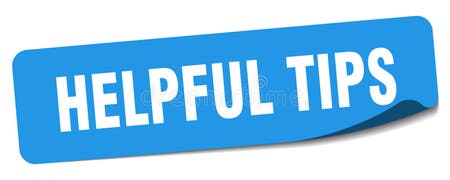 Helpful Tips Sticker. Helpful Tips Label Stock Vector - Illustration of ...