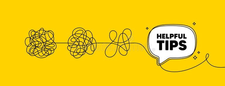 Helpful Tips Symbol. Education Faq Sign. Simplify Complex Process ...