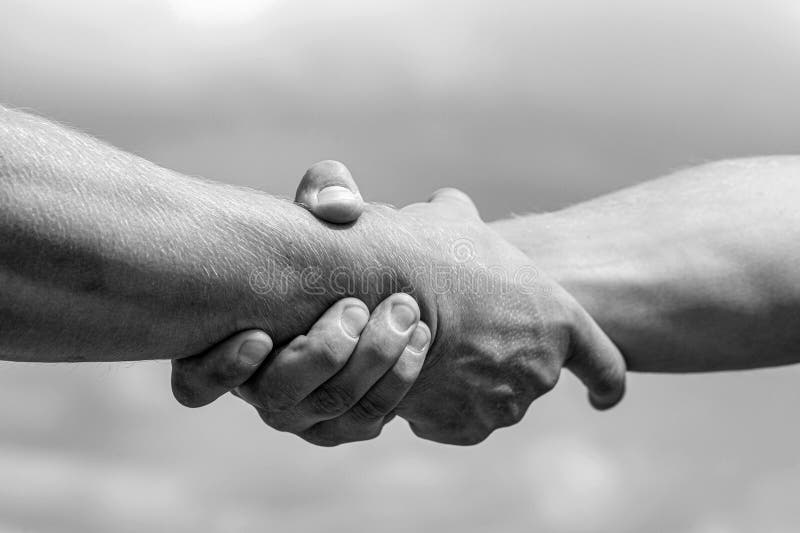 Helping Arm, Hand of a Friend Teamwork. Helping Hand Outstretched, Arm ...